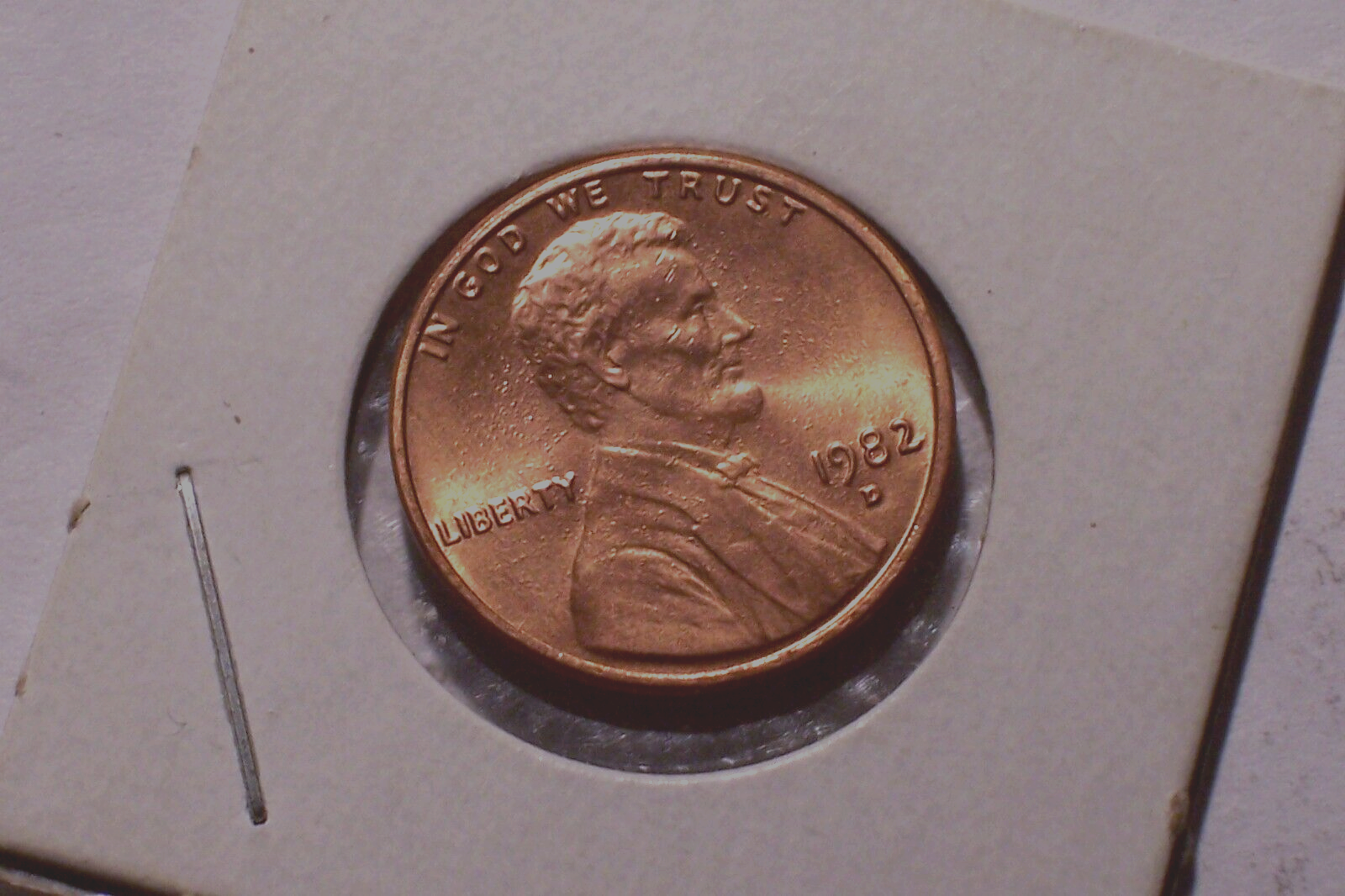 1982-D @ UNCIRCULATED" Large date *ZINK* Lincoln Penny.!! | eBay