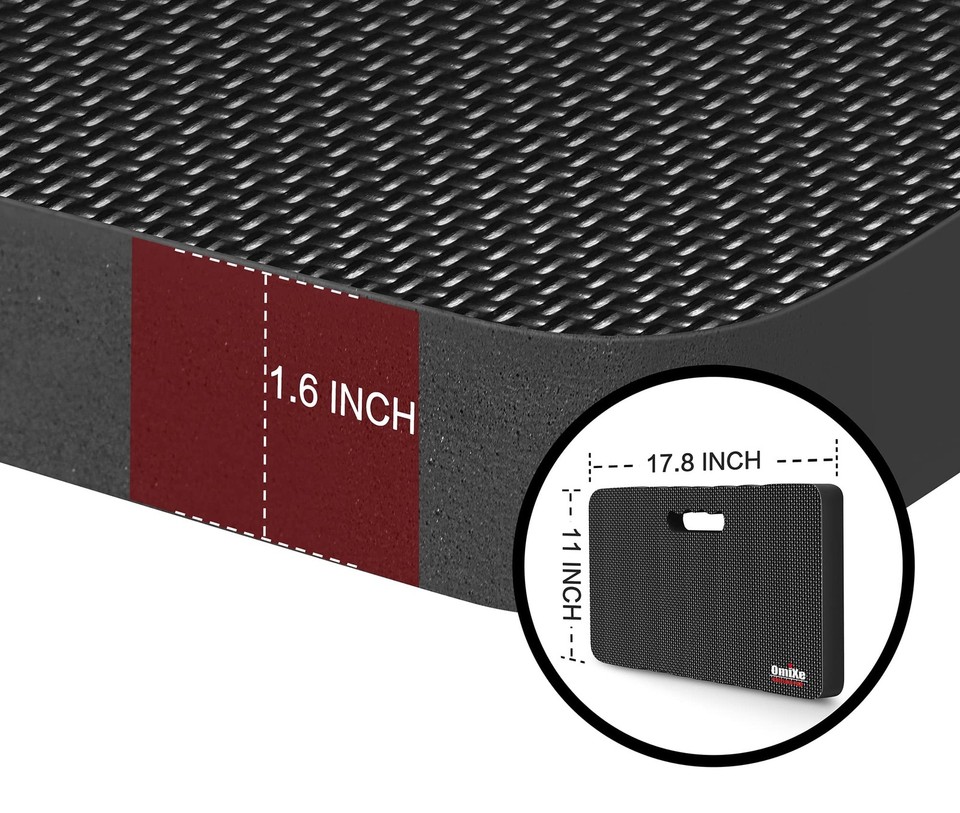Comfy Extra Large Thick Waterproof Gardening Kneeling Pad Foam Kneeler ...
