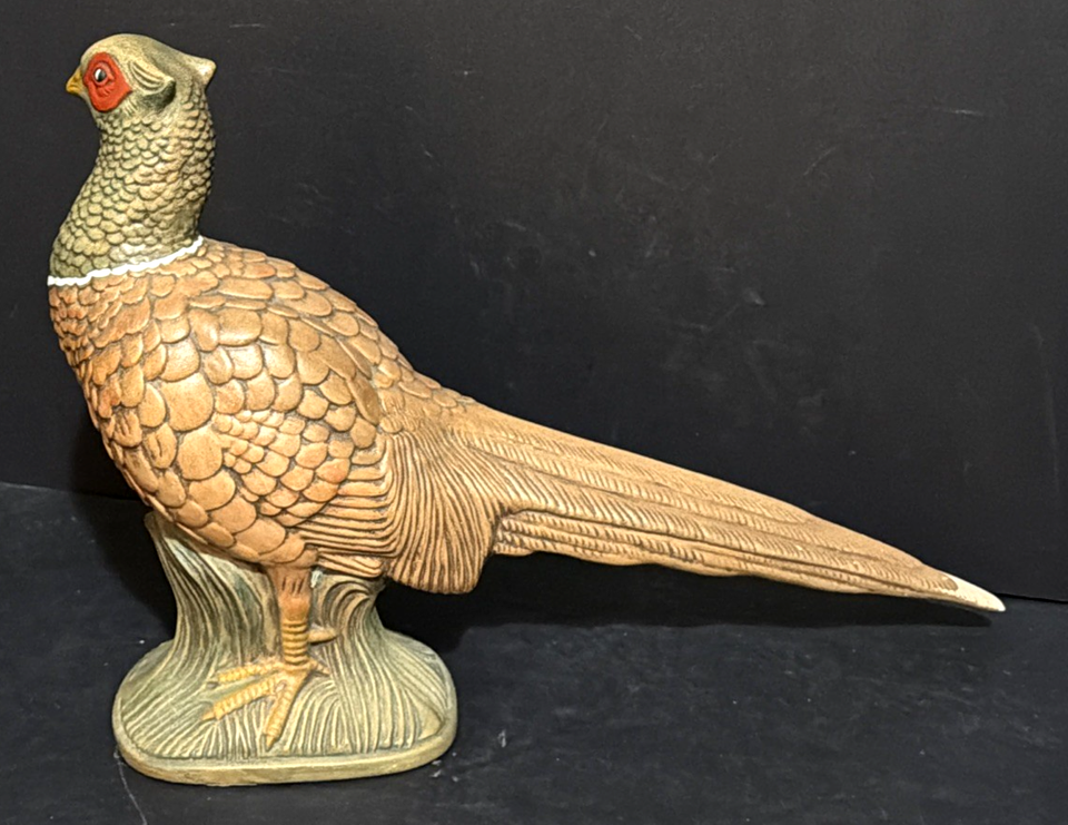 Vintage Arnels Ozark Made Ceramic Ring-Neck Pheasant Bird Hand Painted ...