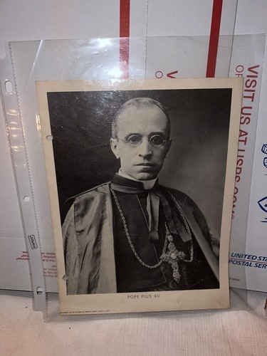 VINTAGE NEWSPAPER THE PHILADELPHIA RECORD MARCH 5, 1939 POPE PIUS XII ...