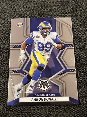 2022 Panini Mosaic Aaron Donald Los Angeles Rams Card 112 | eBay