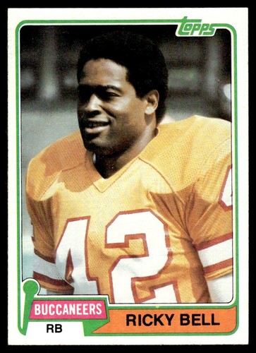1981 Topps Ricky Bell Tampa Bay Buccaneers #456 | eBay
