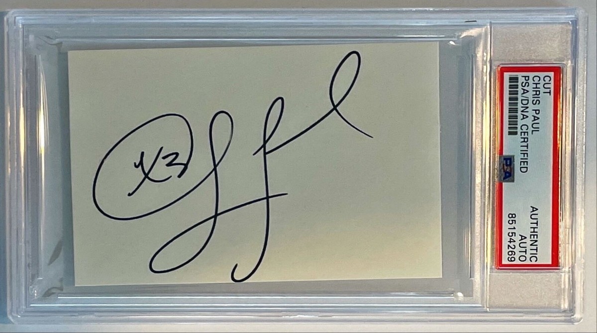 Chris Paul Autograph