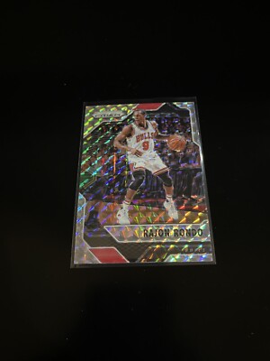 2016-17 Panini Prizm Mosaic Rajon Rondo Basketball card Bulls 96 PWE | eBay