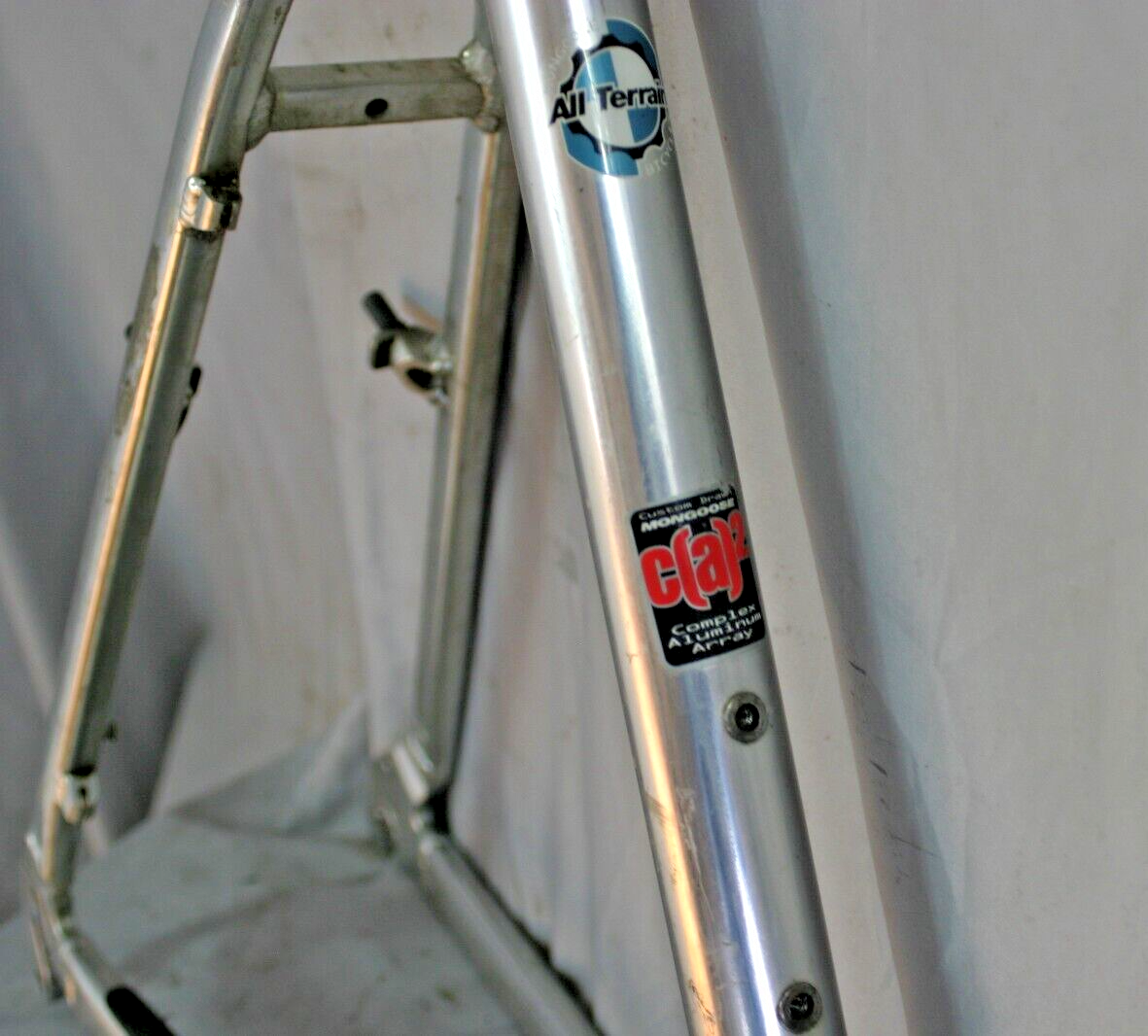 1998 Mongoose Alta SX MTB Bike Frame 22" X-Large Hardtail Silver USA ...