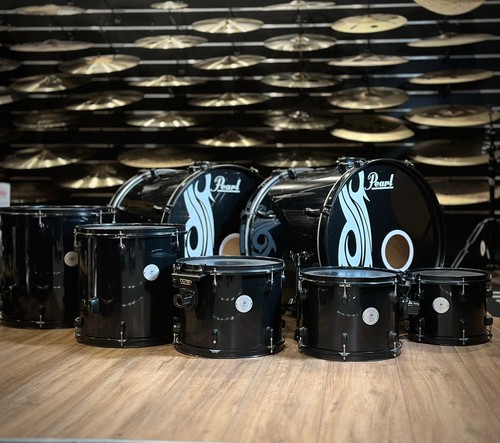 Used Pearl Joey Jordison Signature Shell Pack Drum Kit