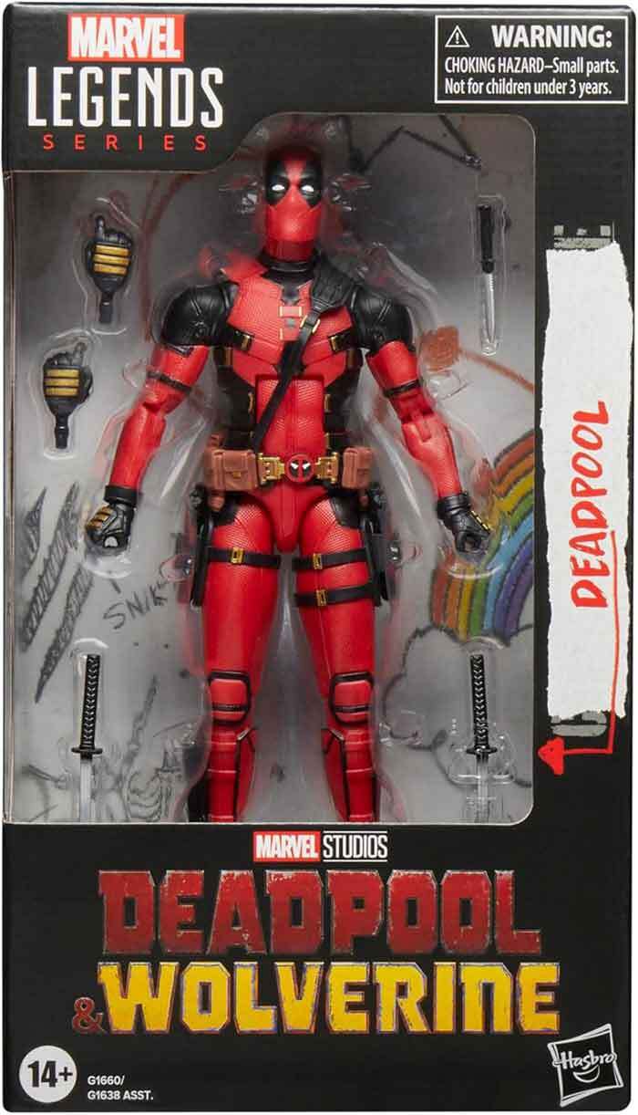 Marvel Legends Deadpool & Wolverine 6 Inch Figure Wave 2 - Deadpool IN ...