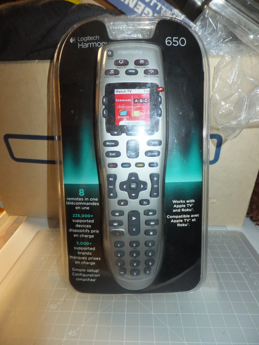 Logitech Harmony 650 Setup