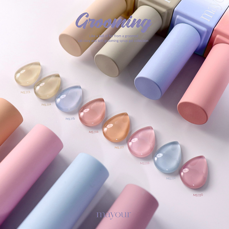 [mayour] Grooming Syrup Gel nail Collection 8 Colors K-Beauty | eBay
