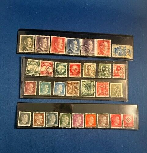 Vintage German Reich - Hitler - Stamp Collection | eBay