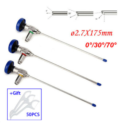 0°/30°/70°Arthroscope/Sinuscope 2.7x175mm Connector Endoscope A | eBay UK