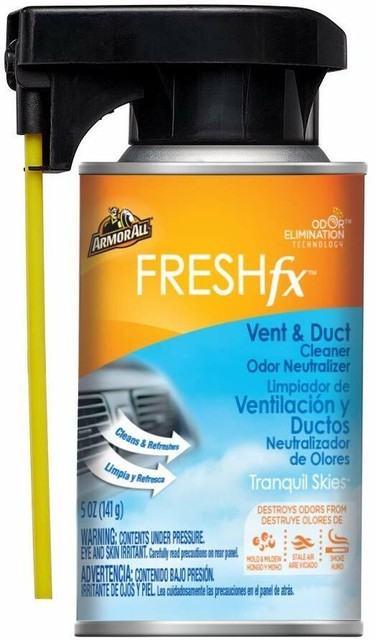 Armor All Freshfx Vent Duct Cleaner Odor Neutralizertranquil Skies 5 Oz ...