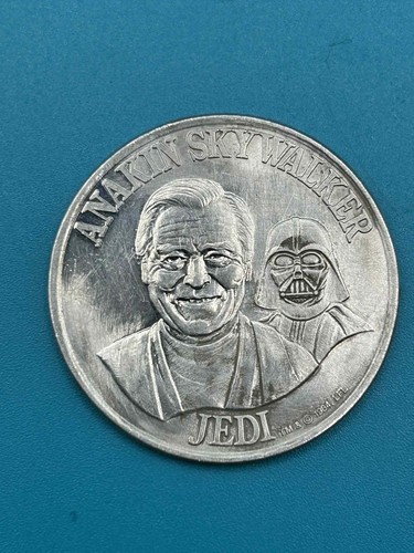 Anakin Skywalker POTF Coin 1984 Original with case Vintage Star Wars | eBay