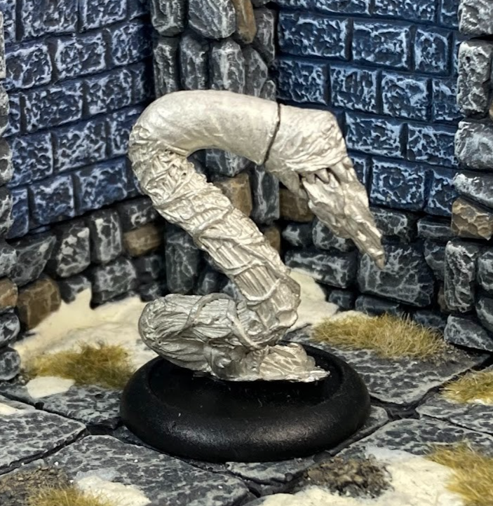 DEMON UNDEAD WORM GENIE Djinn metal Pathfinder Shadowdark D&D ...