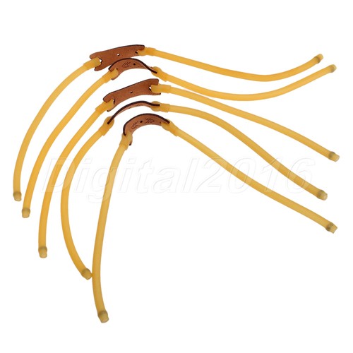 5Pcs Powerful Elastic Bungee Rubber Band Replace for Hunting Slingshot ...