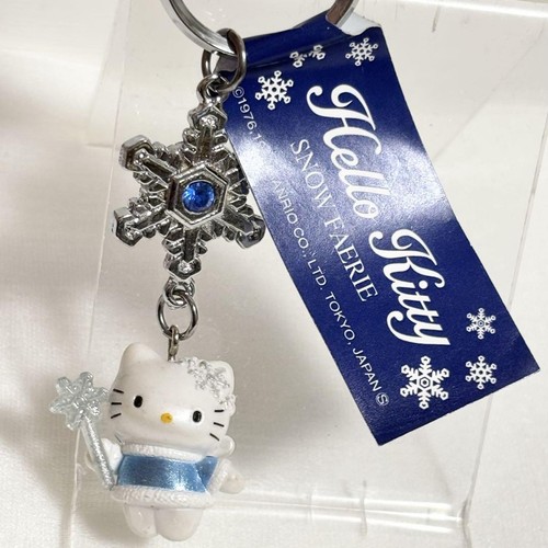 Hello Kitty Snow Fairy Snowflake Keychain rare limited | eBay