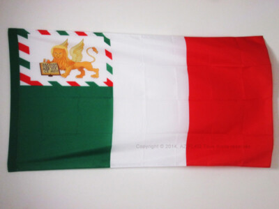 REPUBLIC OF SAN MARCO FLAG 3' x 5' for a pole - REPUBBLICA DI SAN MARCO ...