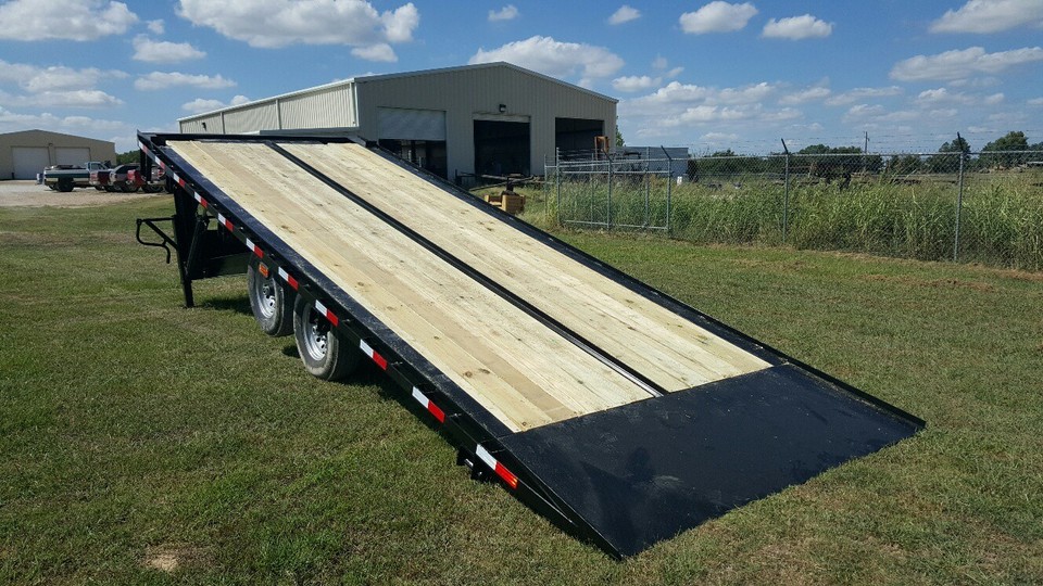 Kerr-Bilt 24' Gooseneck Hydraulic Tilt / Container Trailer | eBay