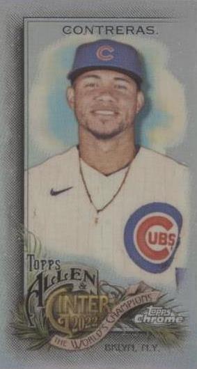 2022 Topps Allen & Ginter Chrome - Willson Contreras #84 Mini for sale ...