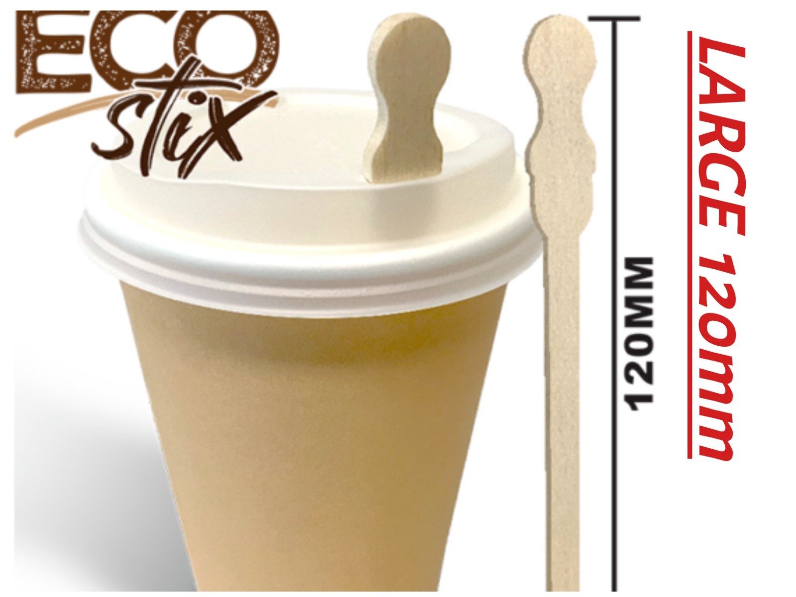 StixtoGo Package of 200 Stir and Plug Stix - White for sale online | eBay