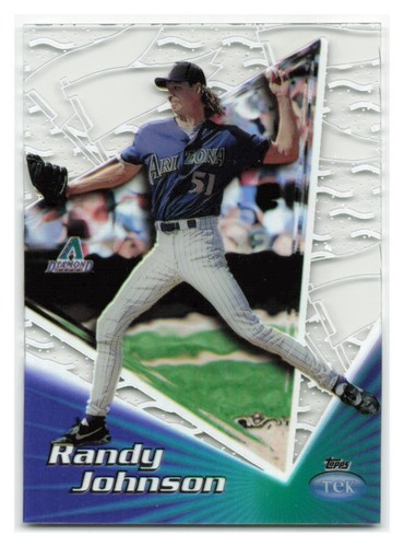 Randy Johnson 1999 Topps Tek Away Jersey SP #17B-DBACKS | eBay