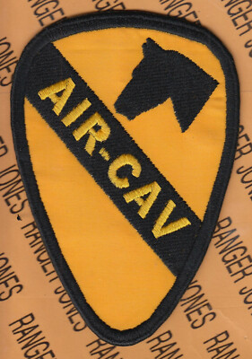 US Army AIR-CAV 1st Cavalry Division Aviation ~5" patch c/e | eBay