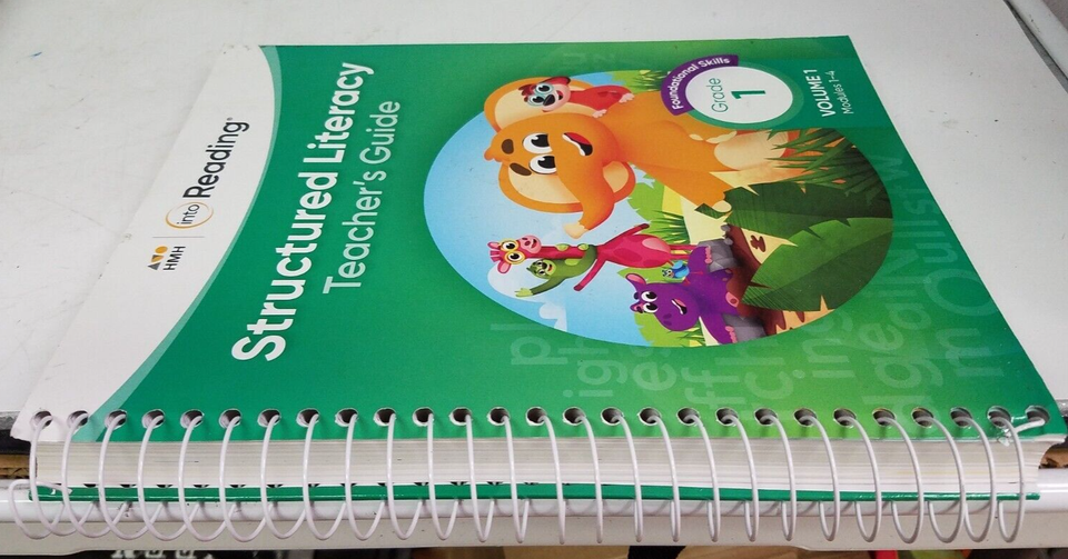 HMH into Reading Structured Literacy Teacher's Guide Grade 1 Volume 1 ...