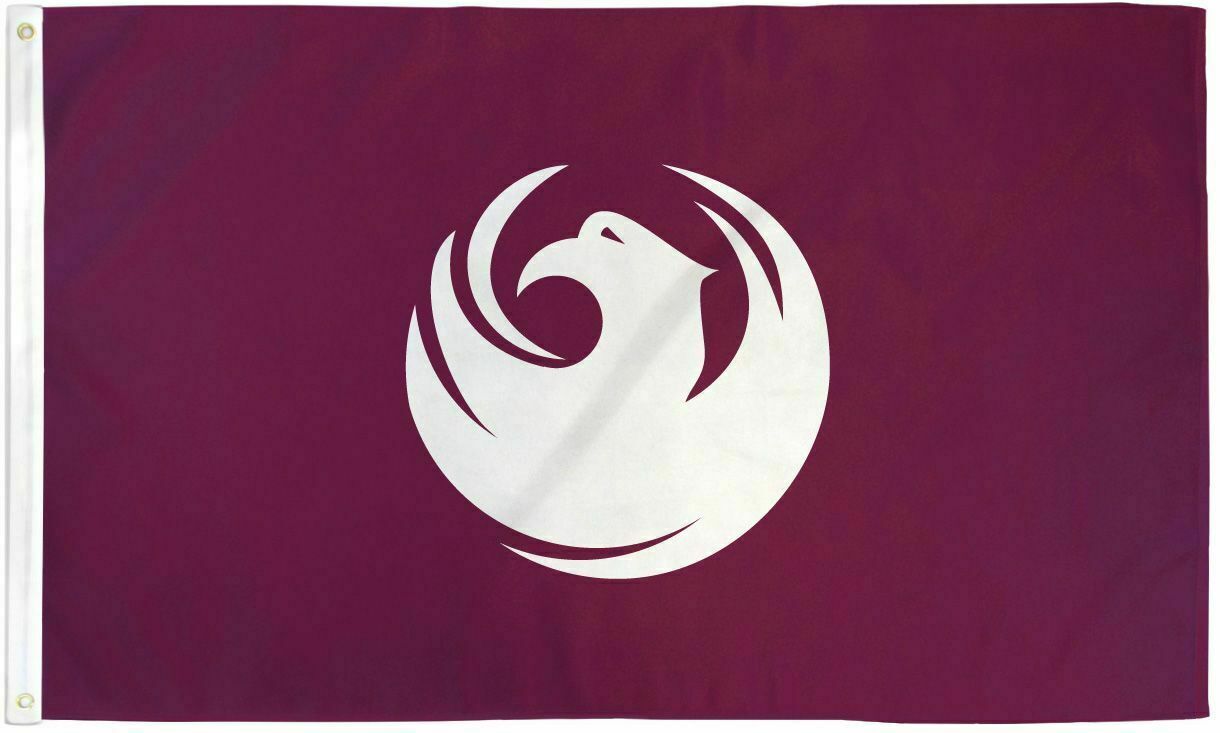 City of Phoenix Arizona Polyester 3x5 Foot Flag Outside US Cities ...