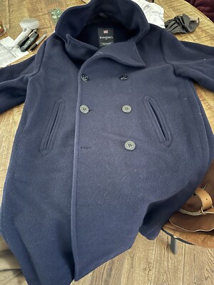 Gloverall Shackleton Navy Peacoat XL | eBay UK