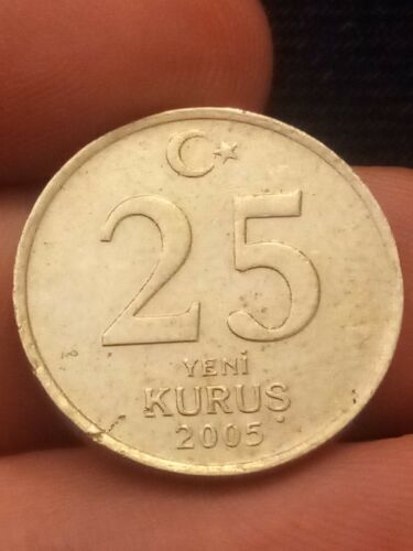 Turkey 25 yeni kurus 2005 lira Turkish Ataturk Kayihan coins | eBay