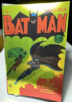 Batman #1 Facsimile Edition Foil Variant 2023 NM | eBay