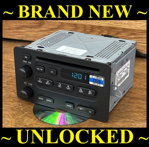 UNLOCKED 2000-05 Chevy Impala Malibu Venture Cavalier Radio AM FM CD ...