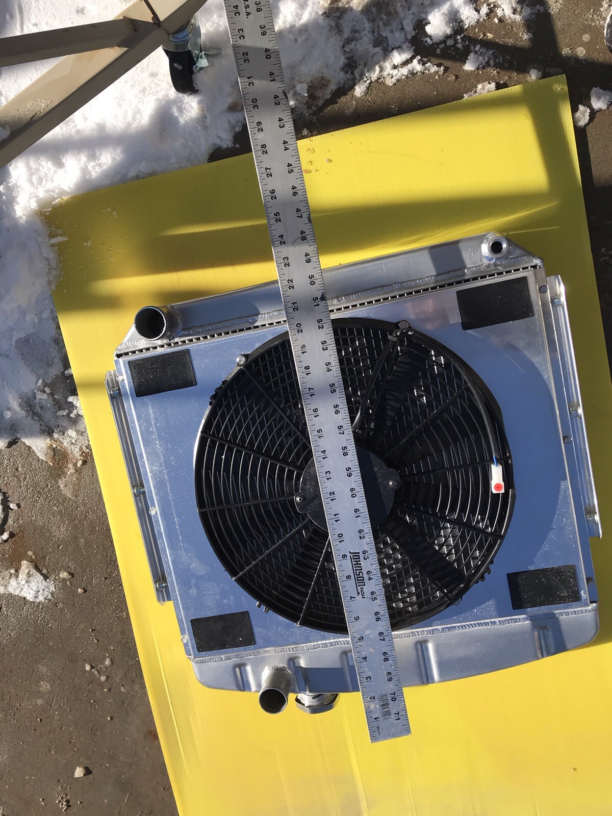 Griffin Radiators CU-00047 ExactFit Radiator ComboUnit 1955-1956 ...