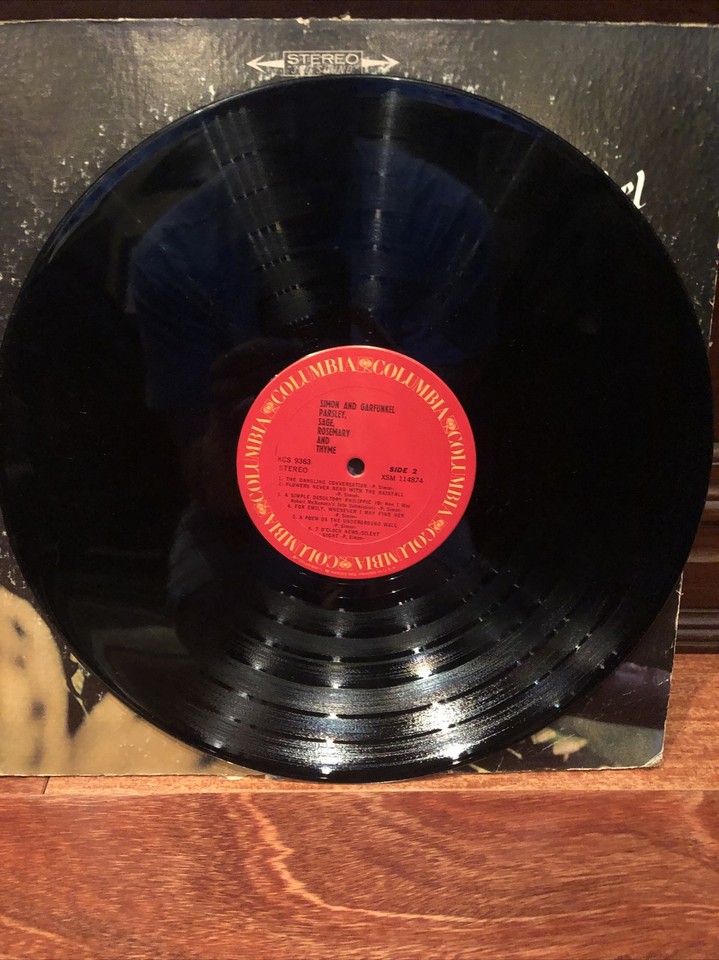 Simon And Garfunkel /Parsley, Sage, Rosemary And Thyme LP Record Vinyl | eBay