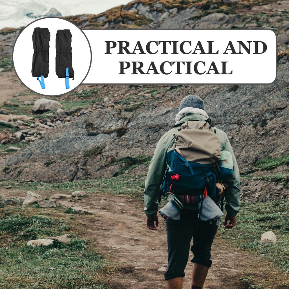 Outdoor Low Gaiters Snow Ankle Gaiters Hiking Ankle Gaiters Waterproof ...