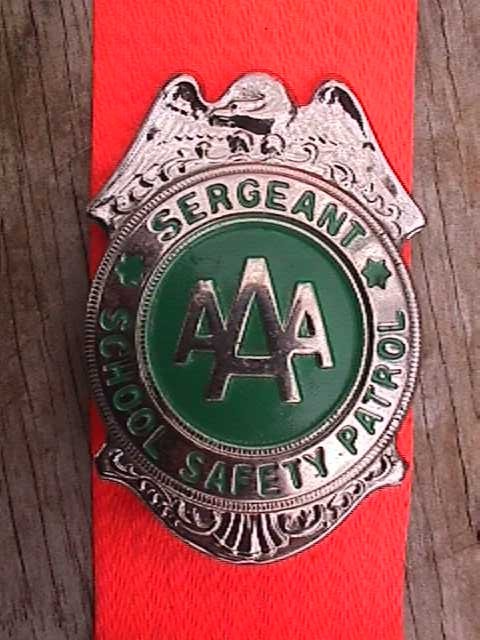 School Safety Patrol BADGE and Sash Belt | eBay