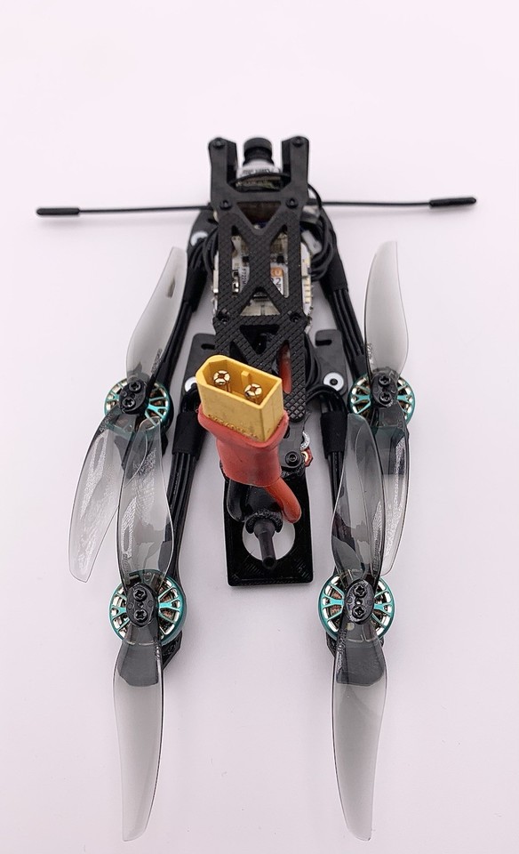 4 Inch Fpv Drone, Freestyle Drone,, Bnf, Foldable, Run Cam, Goku F722 ...