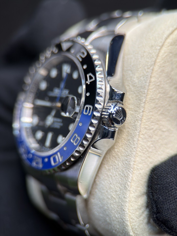 2021 Rolex GMT-Master II 126710BLNR Batman Silver Oyster Bracelet ...