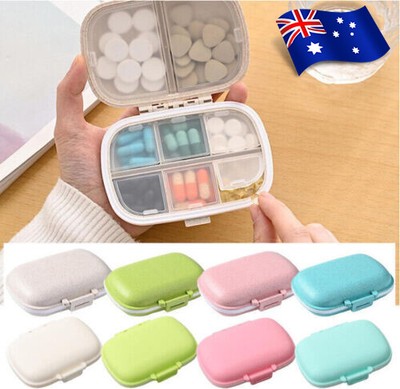 Zelvoria Med Wallet Pills with Labels, Med Wallet Pill Case, Portable ...