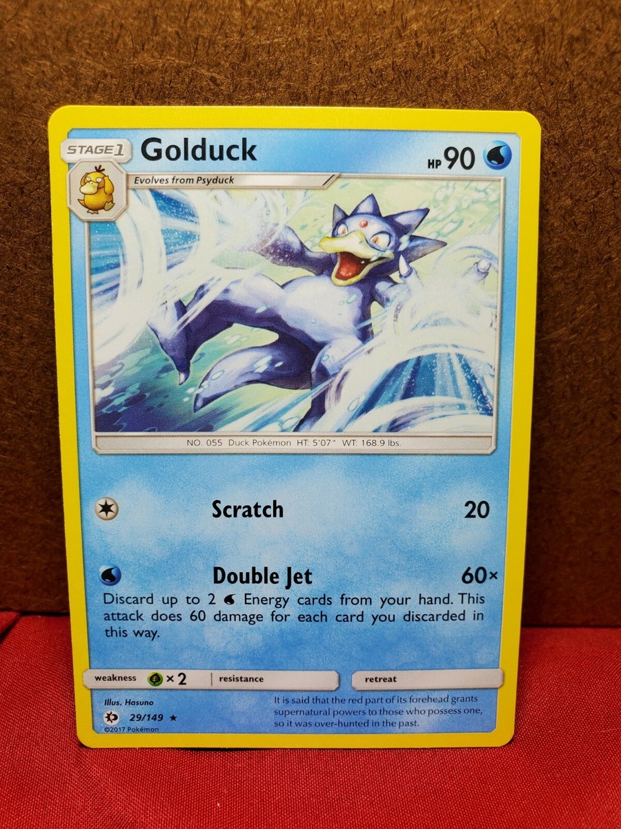 Carta Golduck Scura