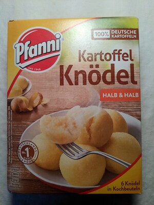 Knödel, 10 Boxes, 200 grams each (From Germany) Knodel Potato Dumplings ...