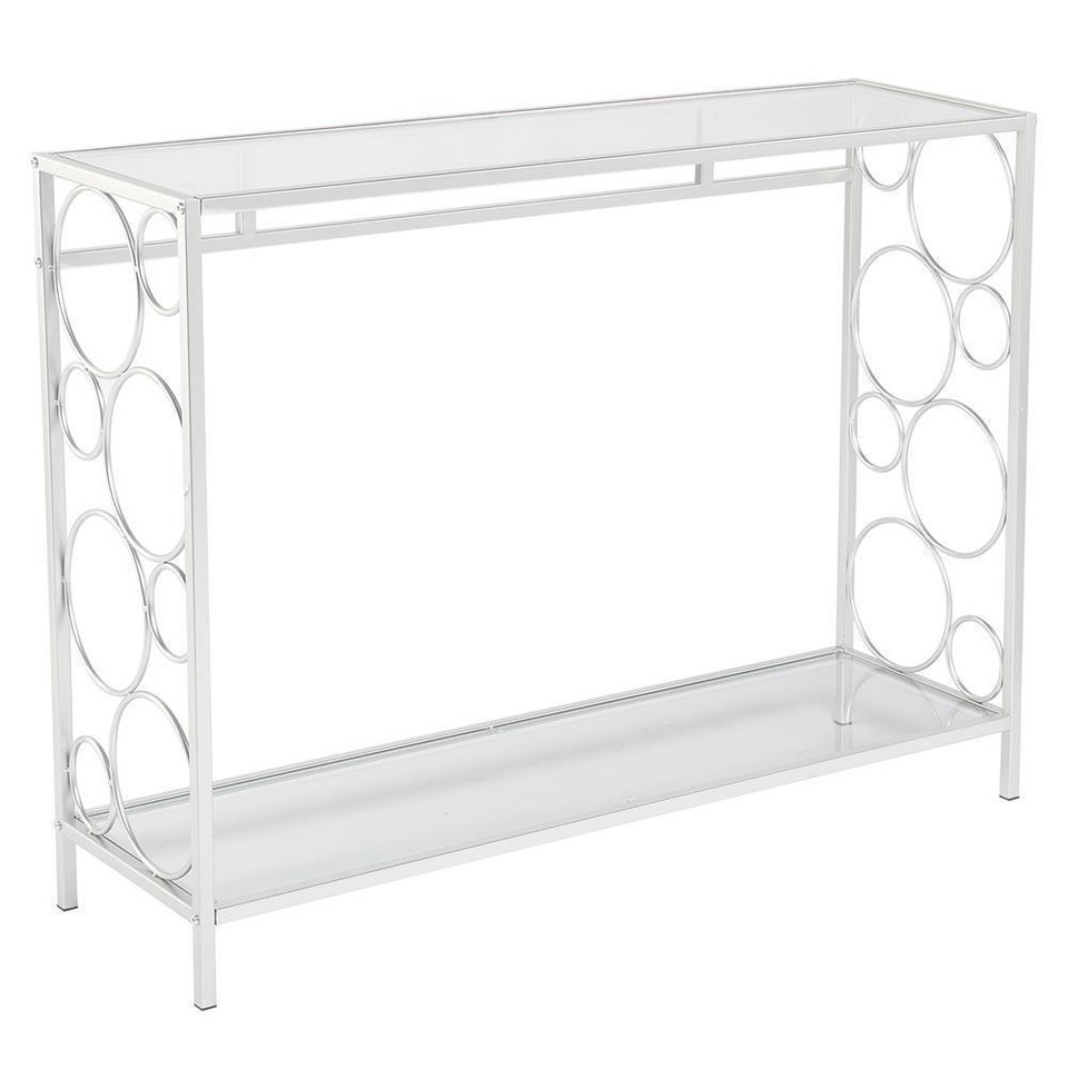 Indoor Entryway Hall Corridor Console Tables Accent Open Shelf Home ...