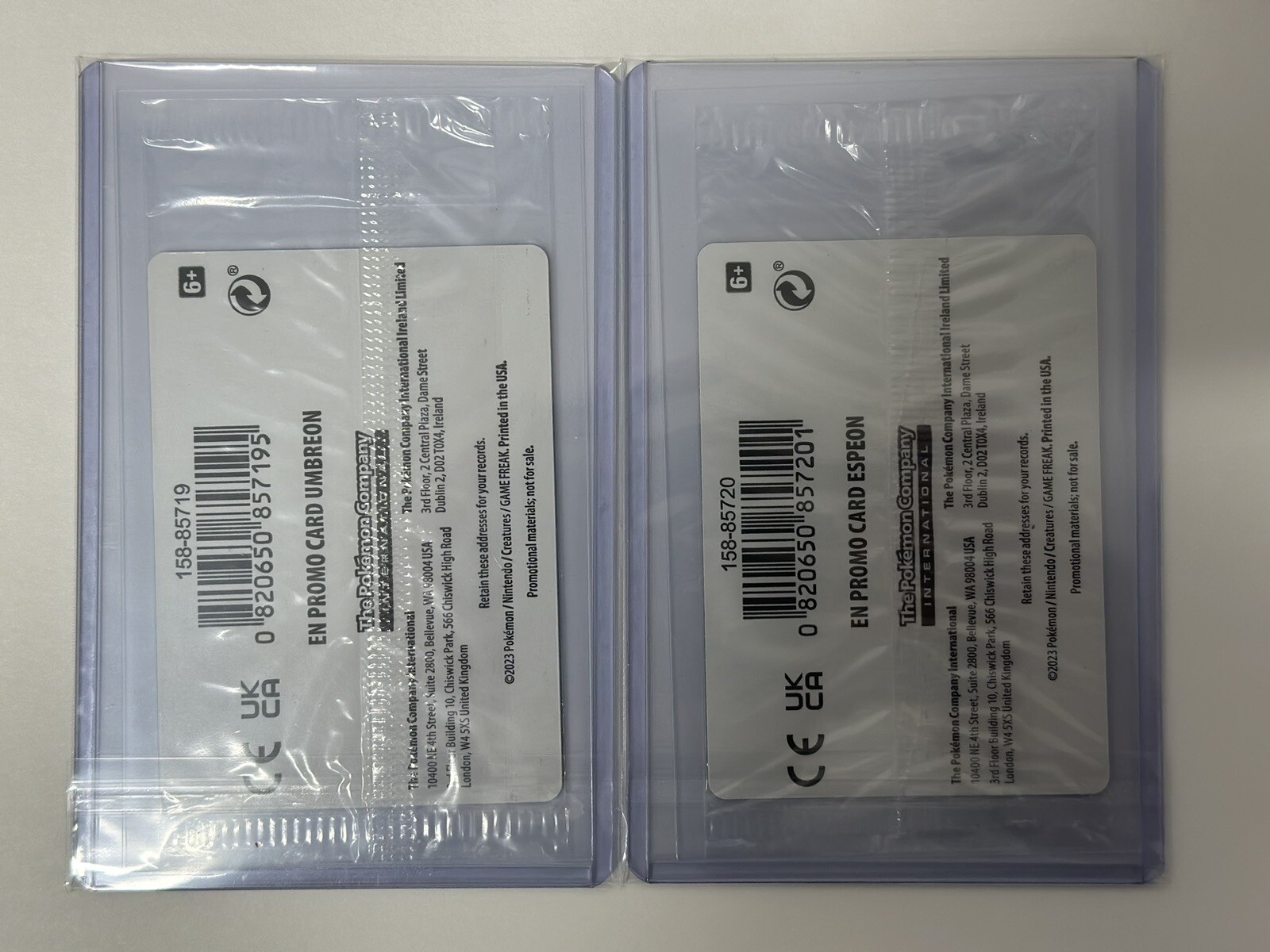 Obsidian Flames Espeon 086/197 Best Buy Umbreon 130/197 GameStop Promo ...