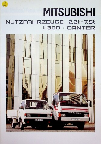 301418) Mitsubishi L 300 - Canter Prospekt 01/1989 | eBay