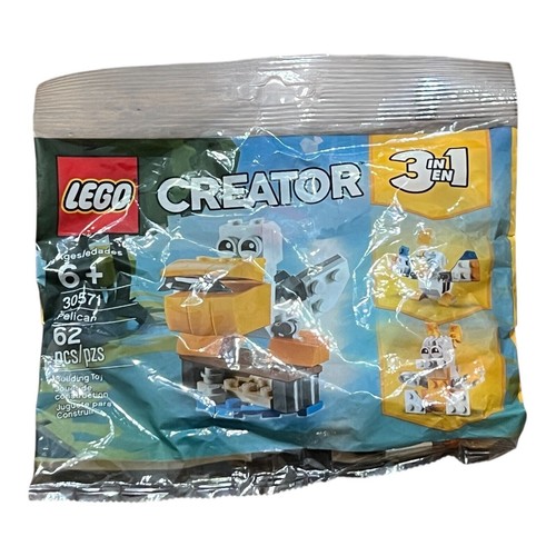 Lego 30571 2019 Pelican Turkey Rabbit 3 in 1 New Sealed Poly bag ...