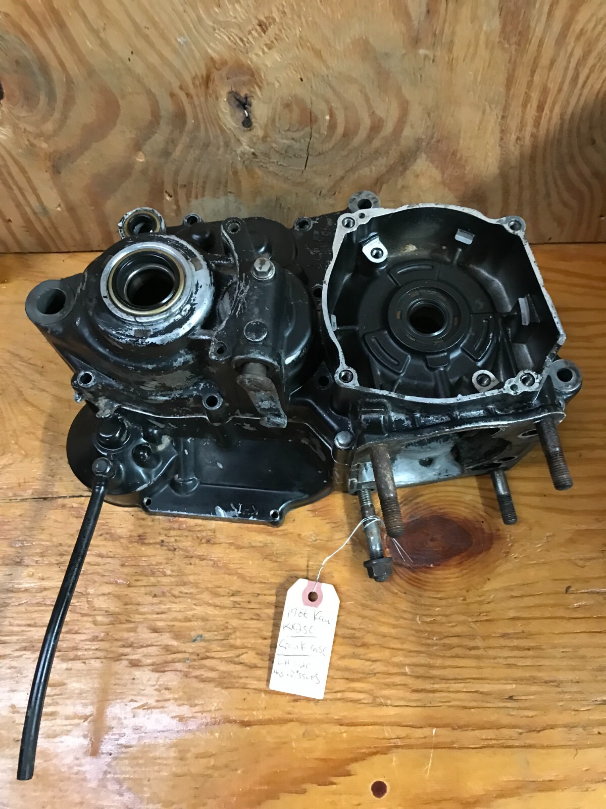 1986 Kawasaki KX250 Engine Crankcase Motor Crank Case Set OEM | eBay