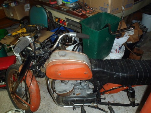 Harley Davidson Aermacchi 125 Rapido ML frame BARE FRAME ONLY | eBay