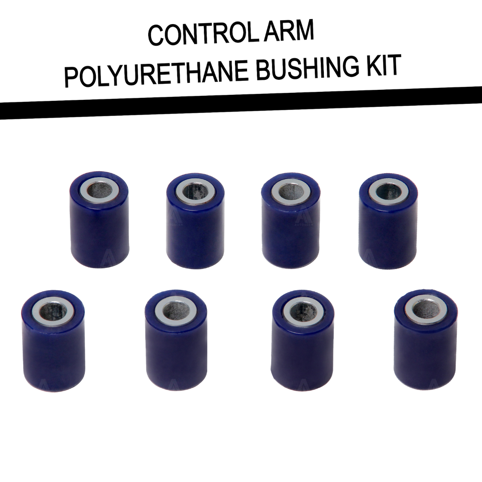 REAR UPPER + LOWER WISHBONE CONTROL ARM POLY BUSHING KIT 8 Pcs for MINI ...