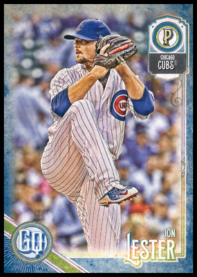 2018 Topps Gypsy Queen Indigo Card /250 Chicago Cubs Jon Lester #95 | eBay