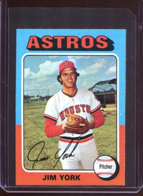 1975 Topps MINI Baseball # 383 Jim York (NM-MT) Near Mint to Mint | eBay